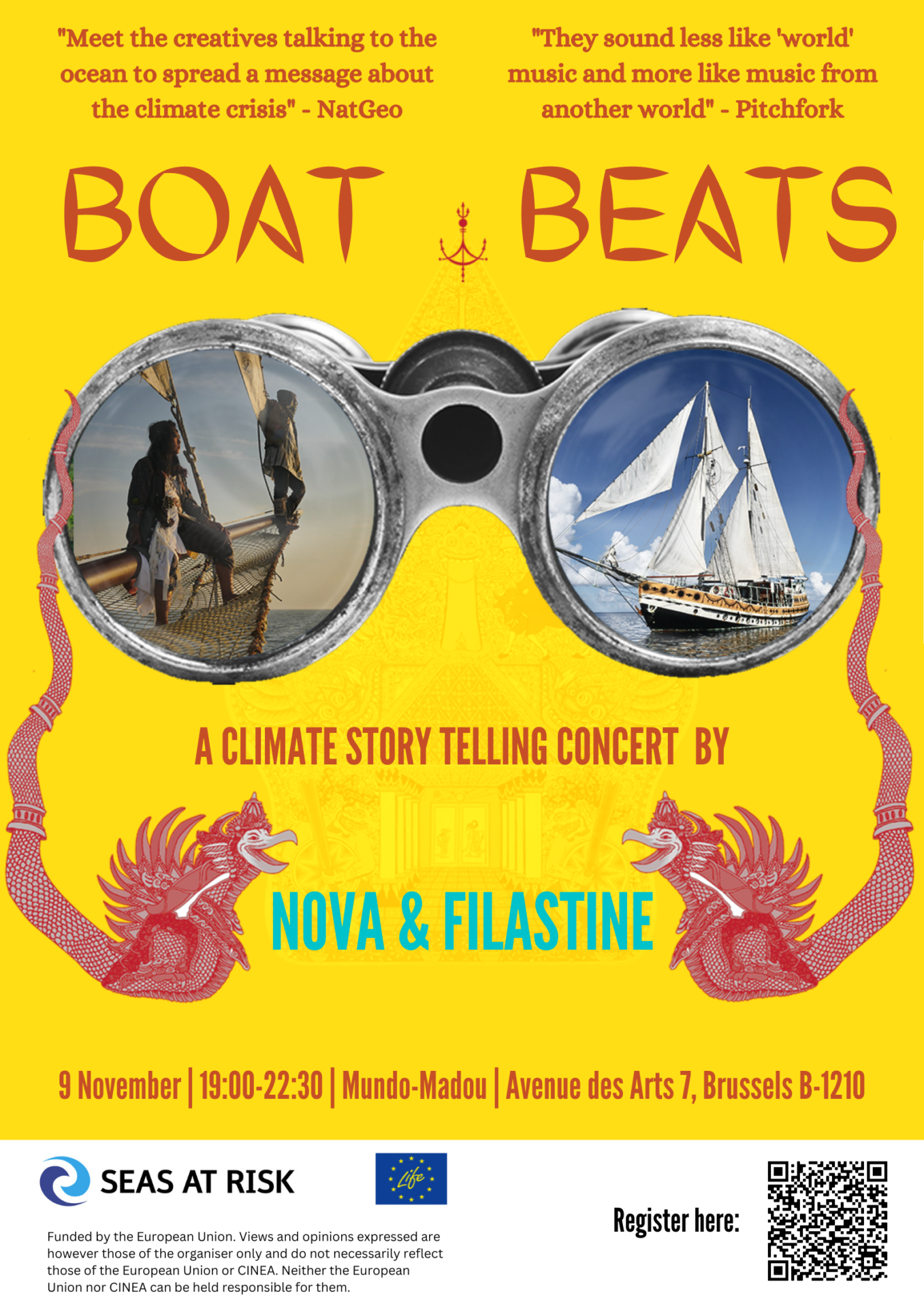 Event: Boat Beats: A shipping storytelling concert featuring Filastine ...