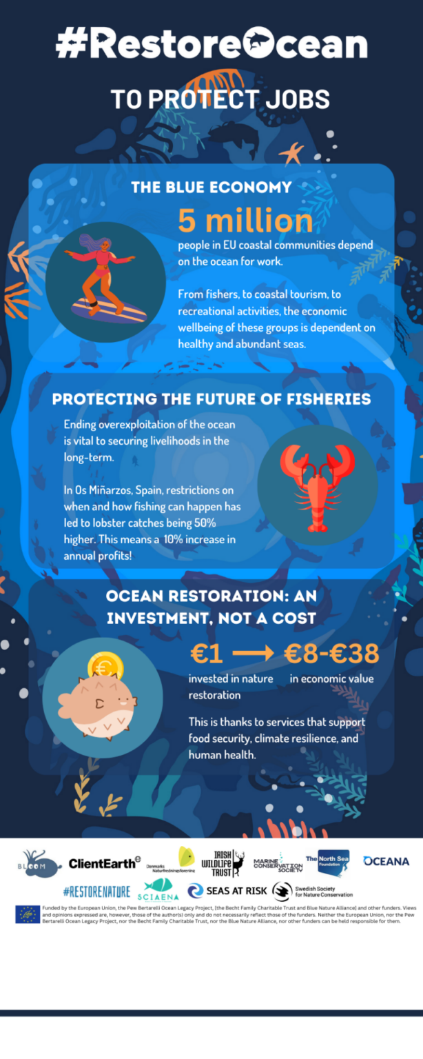 Infographic: #RestoreOcean for jobs and the future of fisheries - Seas ...